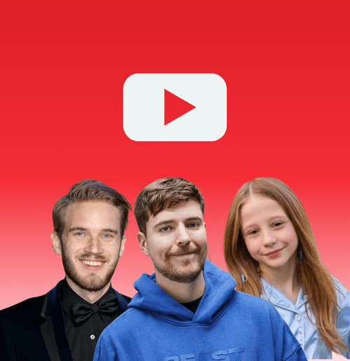 Top 10 Biggest YouTube Channels in 2025 [🏆 Rating] - Favikon